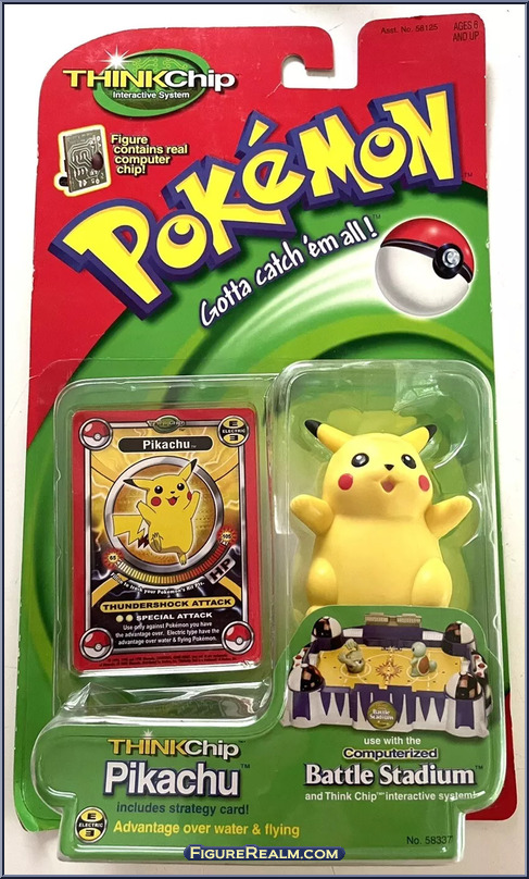 Pikachu - Pokemon - Battle Stadium - ThinkChip - Hasbro Action Figure