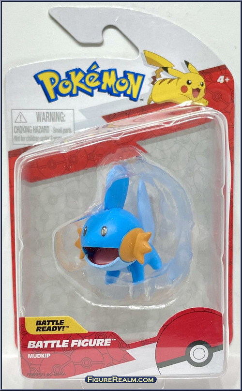 Mudkip - Pokemon - Battle Figures - Jazwares Action Figure