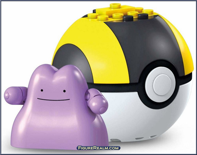 Ditto (Metamorph) - Pokemon - Poke Ball - Series 10 - Mega Brands ...