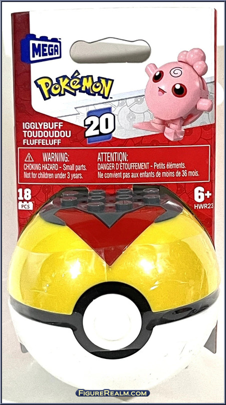 Igglybuff (Toudoudou / Fluffeluff) - Pokemon - Poke Ball - Series 20 ...