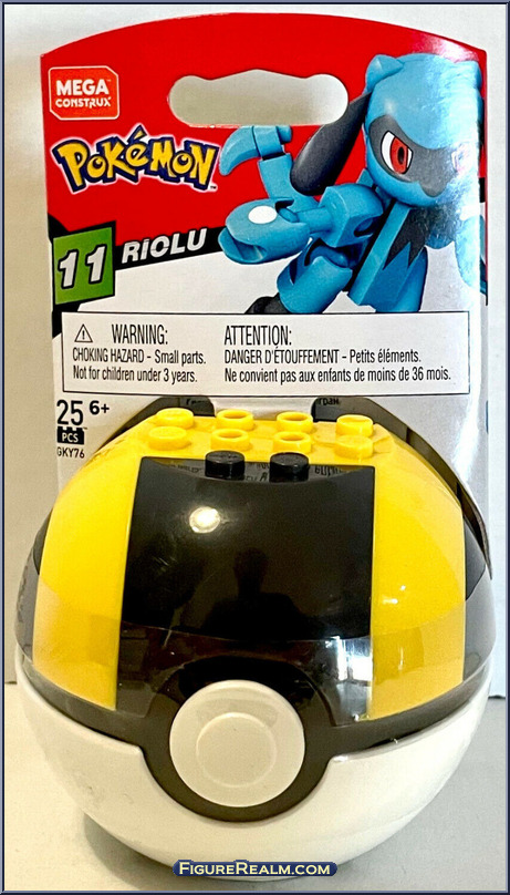 Riolu - Pokemon - Poke Ball - Series 11 - Mega Brands Action Figure