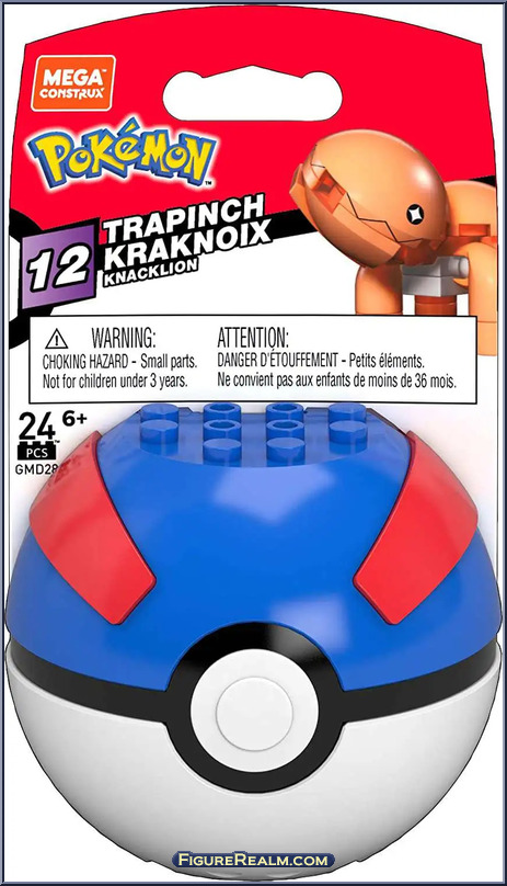 Trapinch (Kraknoix) - Pokemon - Poke Ball - Series 12 - Mega Brands ...