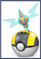 Rotom (Motisma) - Pokemon - Poke Ball - Series 15 - Mega Brands Action ...