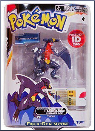 Garchomp - Pokemon - Pokedex ID Tags - Tomy Action Figure