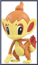 Chimchar - Pokemon - Monster Collection - MS Series - Tomy Action Figure