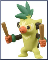 Thwackey - Pokemon - Monster Collection - MS Series - Tomy Action Figure