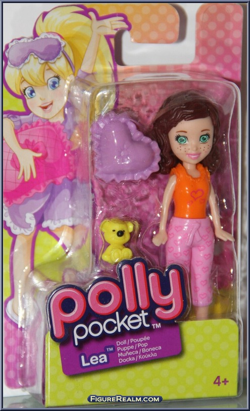 Lea (Orange Shirt / Pink Pants) - Polly Pocket - Basic Series - Mattel ...