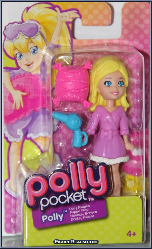 Polly (Purple Robe) - Polly Pocket - Basic Series - Mattel Action Figure