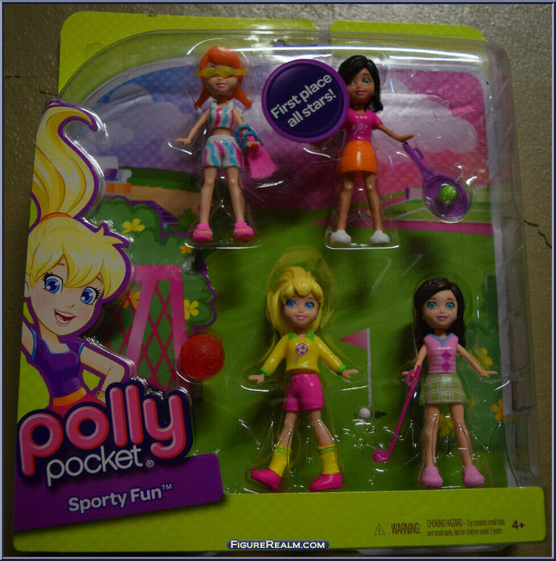Sporty Fun - Polly Pocket - Basic Series - Mattel Action Figure