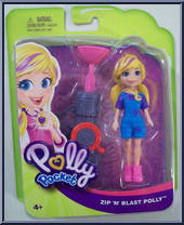 Zip 'N' Blast Polly - Polly Pocket - Basic Series - Mattel Action Figure