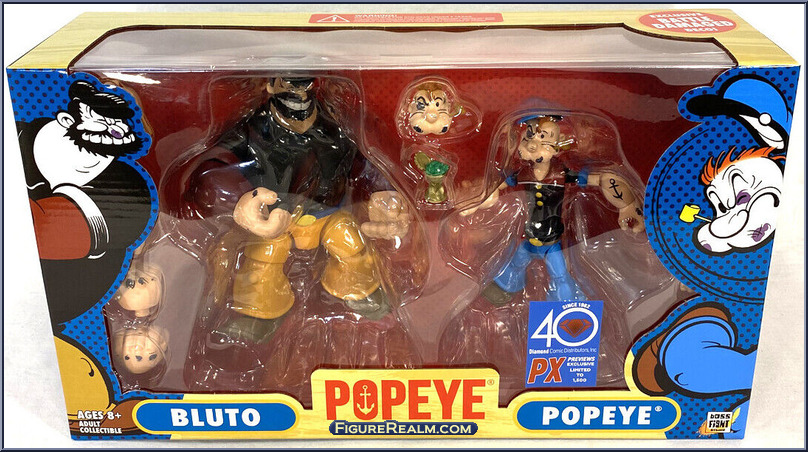 Bluto / Popeye - Popeye Classics - Box Sets - Boss Fight Studio Action ...