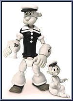 Popeye (Black & White) - Popeye Classics - Basic Series - Boss Fight ...
