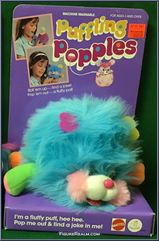 Light Blue - Popples - Pufflings - Mattel Action Figure