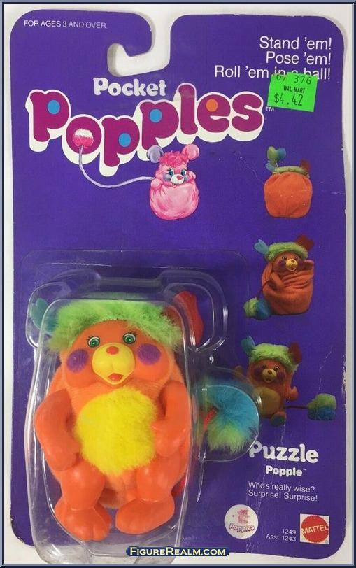 Puzzle - Popples - Pocket - Mattel Action Figure