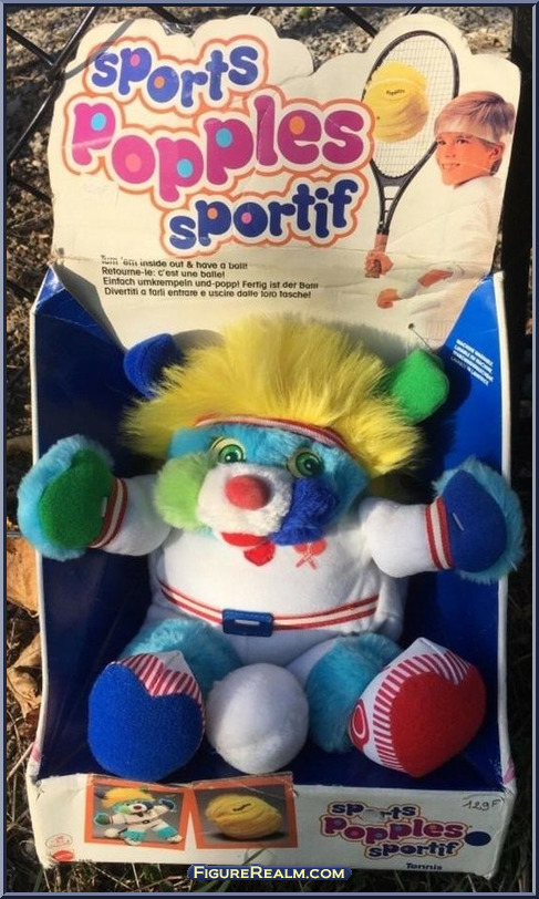Tennis - Popples - Sports - Mattel Action Figure