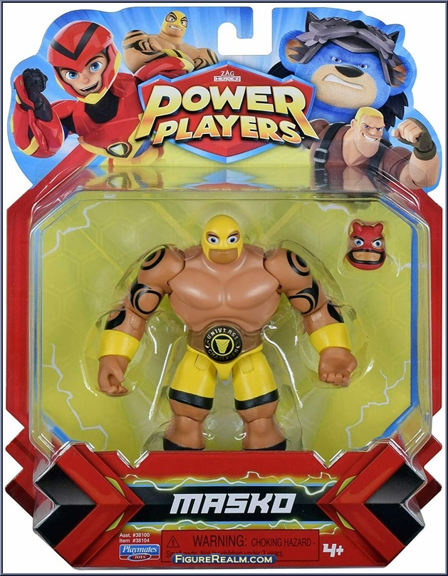 Masko - Power Players - Basic Series - Playmates Action Figure