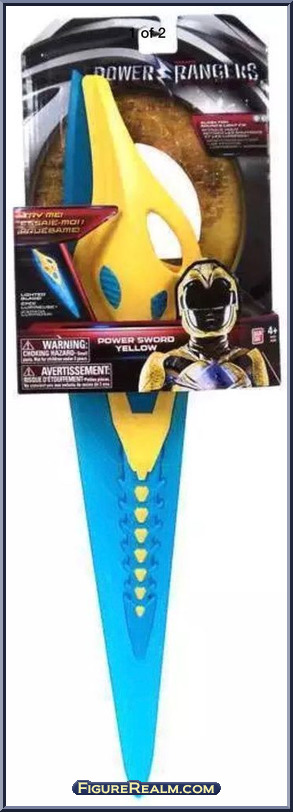 Yellow Power Sword - Power Rangers 2017 Movie - Role Play - Bandai ...