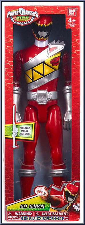 Red Ranger - Power Rangers Dino Charge - 12" Scale - Bandai Action Figure