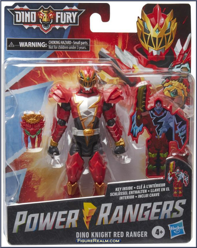 Dino Knight Red Ranger - Power Rangers Dino Fury - Basic Series ...