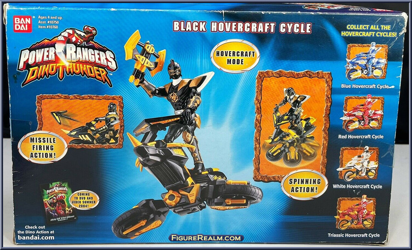 Black Hovercraft Cycle - Power Rangers Dino Thunder - Cycles - Bandai ...