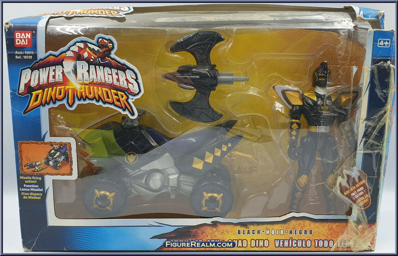 Black Thunder ATV - Power Rangers Dino Thunder - Vehicles - Bandai ...