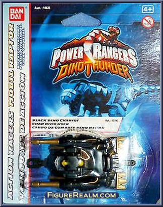 Black Dino Chariot - Power Rangers Dino Thunder - Action Racers ...