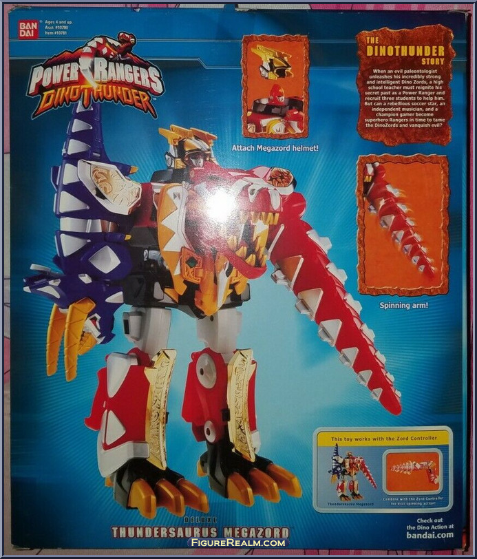 Deluxe Thundersaurus Megazord - Power Rangers Dino Thunder - Deluxe ...