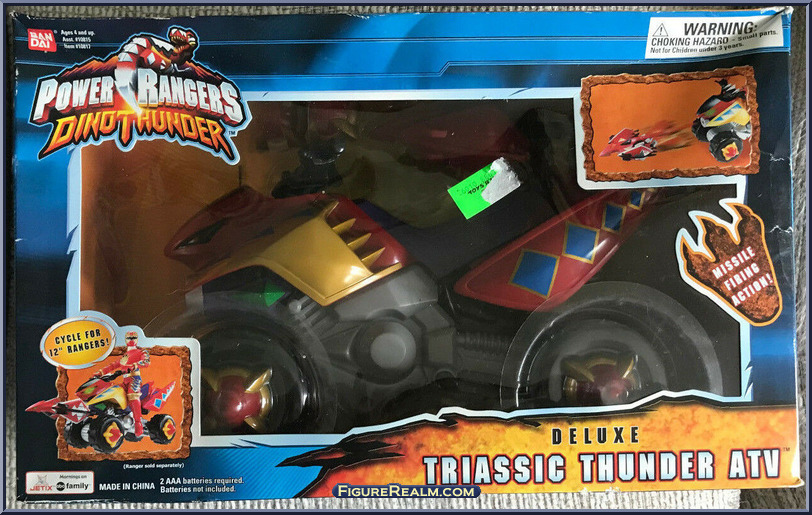 Deluxe Triassic Thunder ATV - Power Rangers Dino Thunder - 12" Scale ...