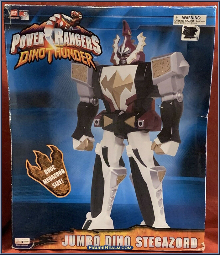 Jumbo Dino Stegazord - Power Rangers Dino Thunder - Box Sets - Bandai ...