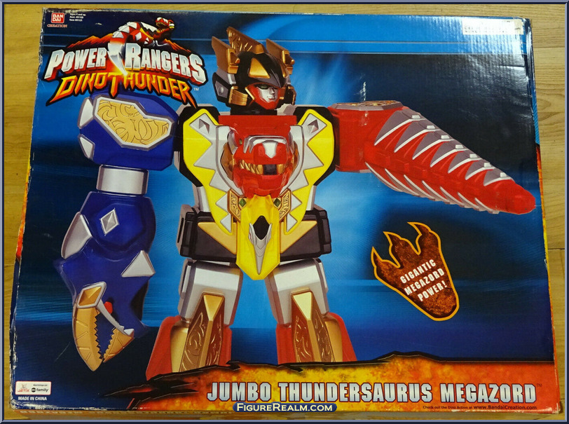 Jumbo Thundersaurus Megazord - Power Rangers Dino Thunder - Box Sets ...