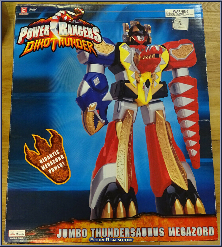 Jumbo Thundersaurus Megazord - Power Rangers Dino Thunder - Box Sets ...