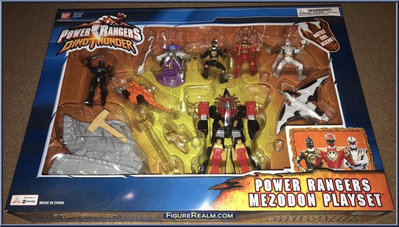 Power Rangers Mezodon Playset - Power Rangers Dino Thunder - Box Sets ...