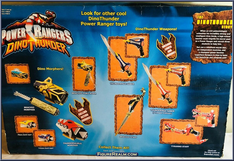 Raptor Rider Primal Pack - Power Rangers Dino Thunder - Box Sets ...