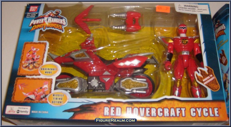 Red Hovercraft Cycle - Power Rangers Dino Thunder - Cycles - Bandai ...