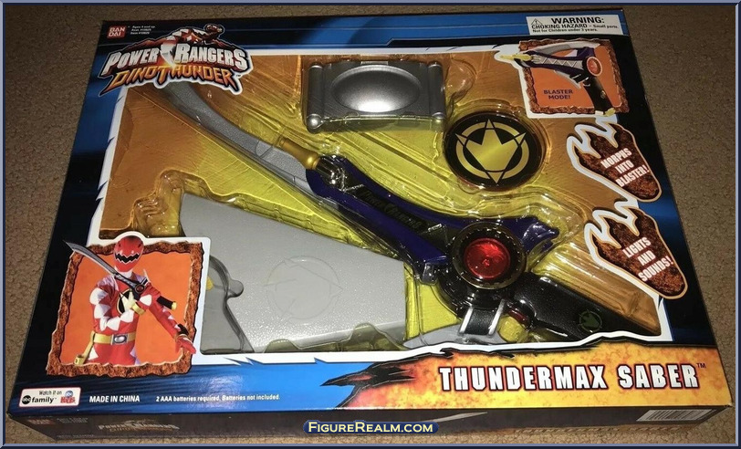 Thundermax Saber - Power Rangers Dino Thunder - Role Play - Bandai ...