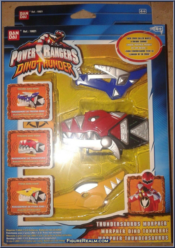 Thundersaurus Morpher - Power Rangers Dino Thunder - Role Play - Bandai ...