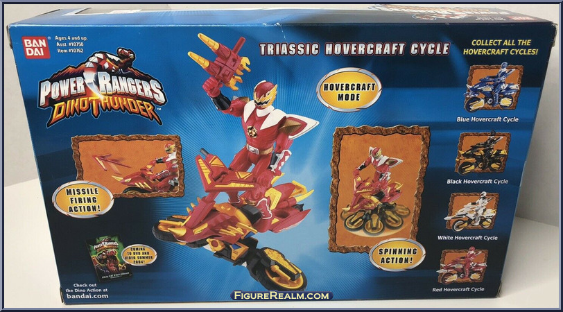 Triassic Hovercraft Cycle - Power Rangers Dino Thunder - Cycles ...