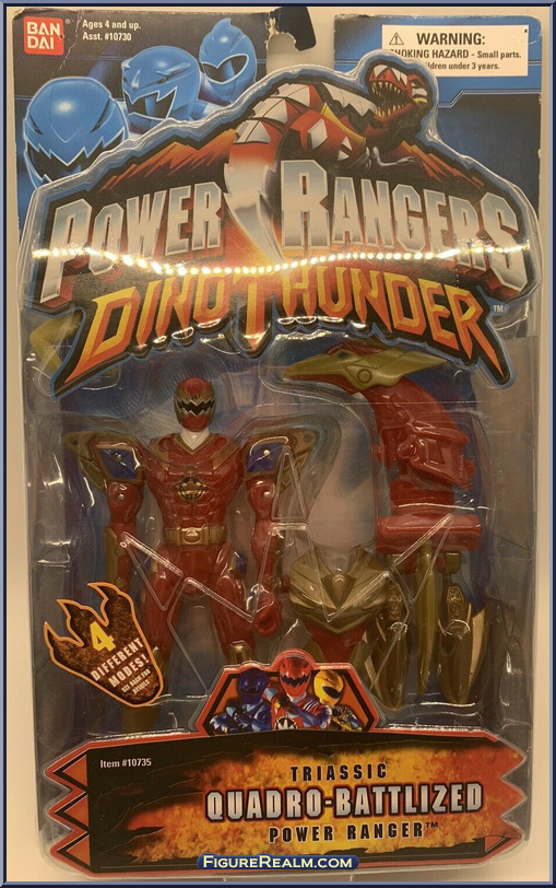 Triassic Quadro-Battlized Power Ranger - Power Rangers Dino Thunder ...