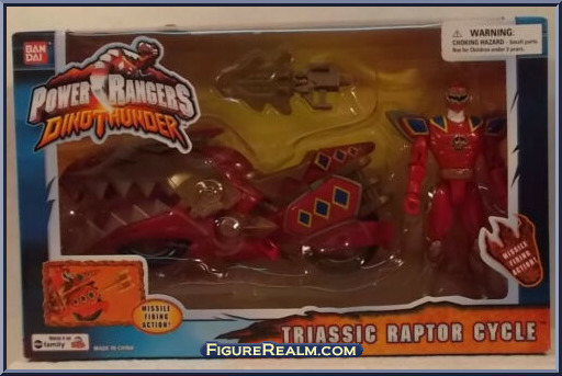 Triassic Raptor Cycle - Power Rangers Dino Thunder - Cycles - Bandai ...