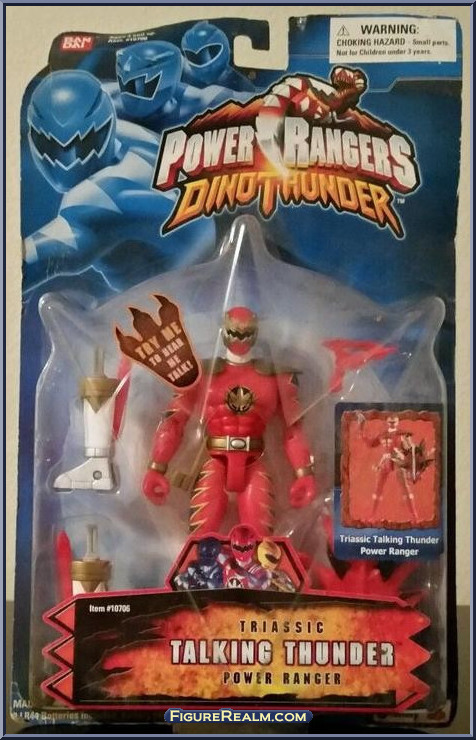 Triassic Talking Thunder Power Ranger - Power Rangers Dino Thunder ...