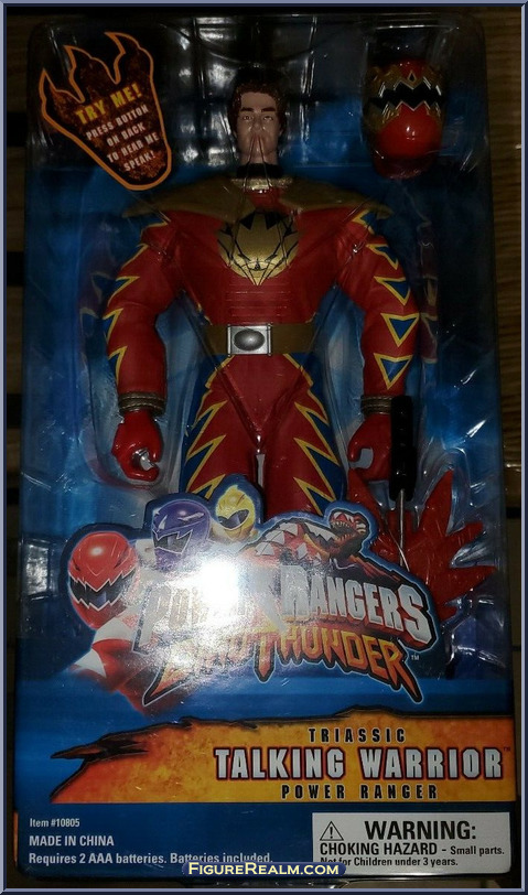 Triassic Talking Warrior Power Ranger - Power Rangers Dino Thunder - 12 ...