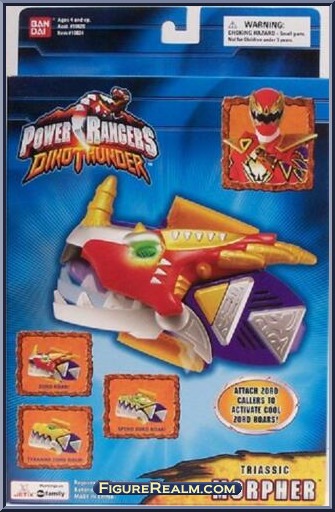 Power Rangers Dino Thunder Triassic Morpher