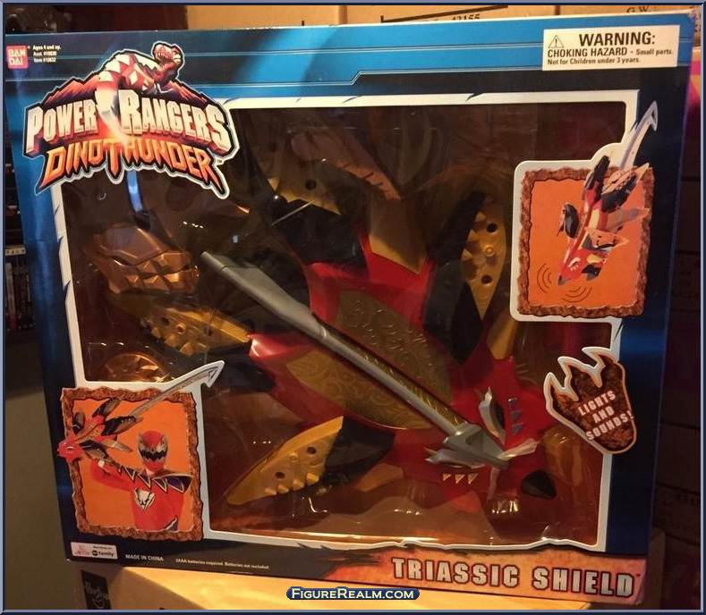 Triassic Shield - Power Rangers Dino Thunder - Role Play - Bandai ...