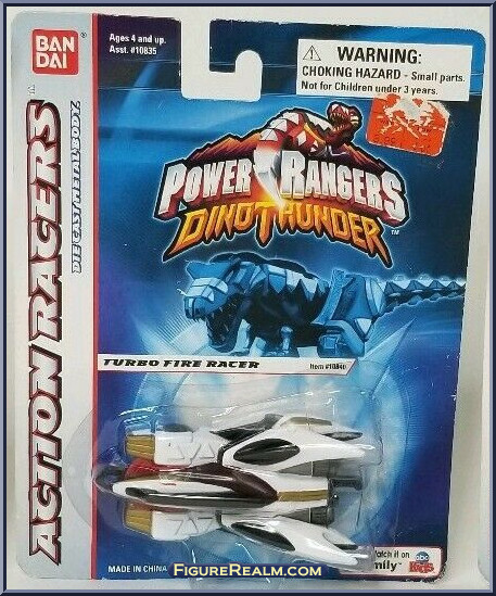 Turbo Fire Racer - Power Rangers Dino Thunder - Action Racers - Bandai ...
