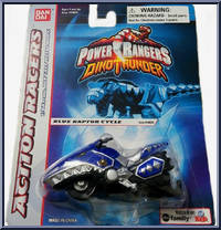Blue Raptor Cycle - Power Rangers Dino Thunder - Action Racers - Bandai ...