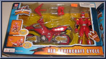 Red Hovercraft Cycle - Power Rangers Dino Thunder - Cycles - Bandai ...