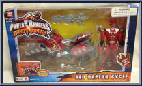 Red Raptor Cycle - Power Rangers Dino Thunder - Cycles - Bandai Action ...