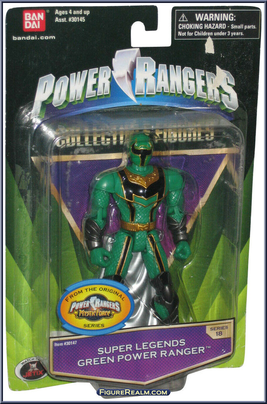 Super Legends Green Power Ranger - Power Rangers Heroes - Series 18 ...