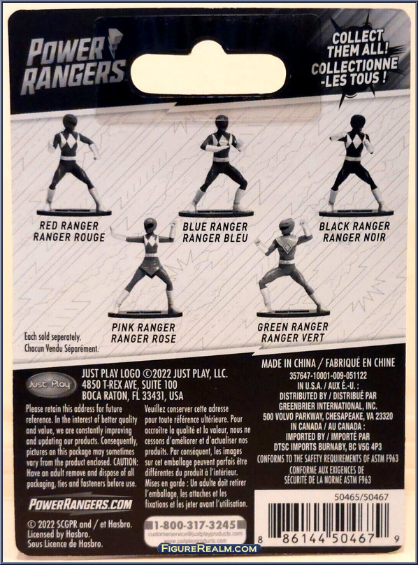 Blue Ranger - Power Rangers - Mini - Just Play Action Figure