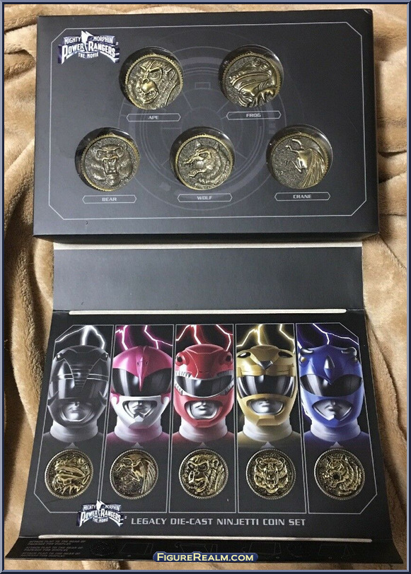 Legacy Die-Cast Ninjetti Coin Set - Power Rangers Legacy Collection ...